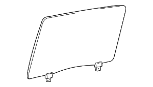 2016-2023 Toyota Tacoma Door Glass 68104-04060 | Toyota Parts Express