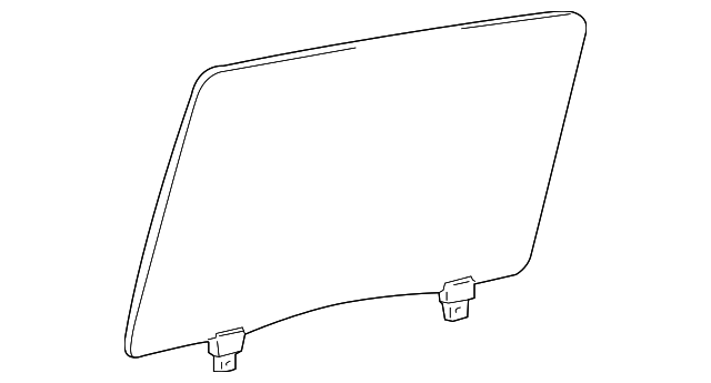 2016-2023 Toyota Tacoma Door Glass 68104-04060 | Toyota Parts Express