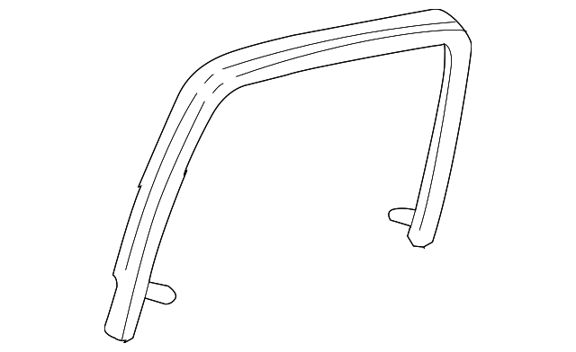 68152-04020 - Run Channel - 2016-2021 Toyota Tacoma | Sparks Parts