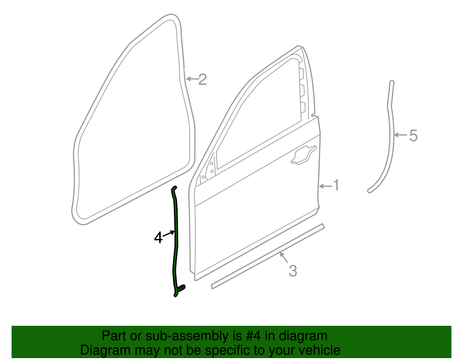 51-76-7-196-346 - Front Seal - 2010-2017 BMW | Buy BMW Parts Now