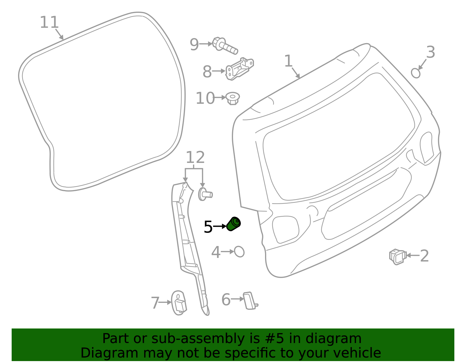 2019-2024 Subaru Forester Bumper 63262YC000 | Subaru Parts Store