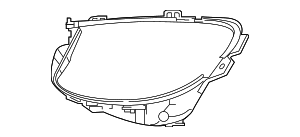 213-826-12-00-64 - Headlamp Assembly Seal 2021-2023 Mercedes-Benz ...