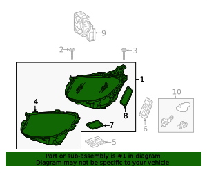 2021-2023 Mercedes-Benz Headlamp Assembly 213-906-35-10 | Mercedes Star ...