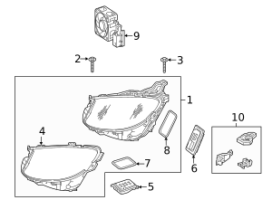 213-900-07-37 - Control Module 2019-2023 Mercedes-Benz ...