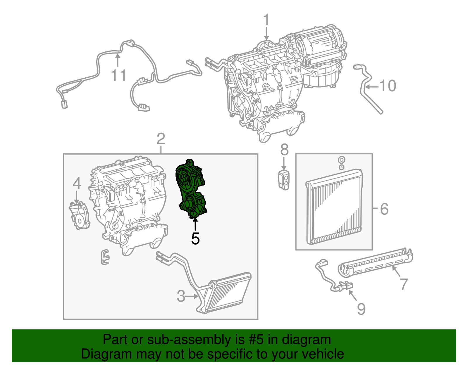 2011-2020 Toyota Sienna Servo 87106-08101 | Toyota Parts Center