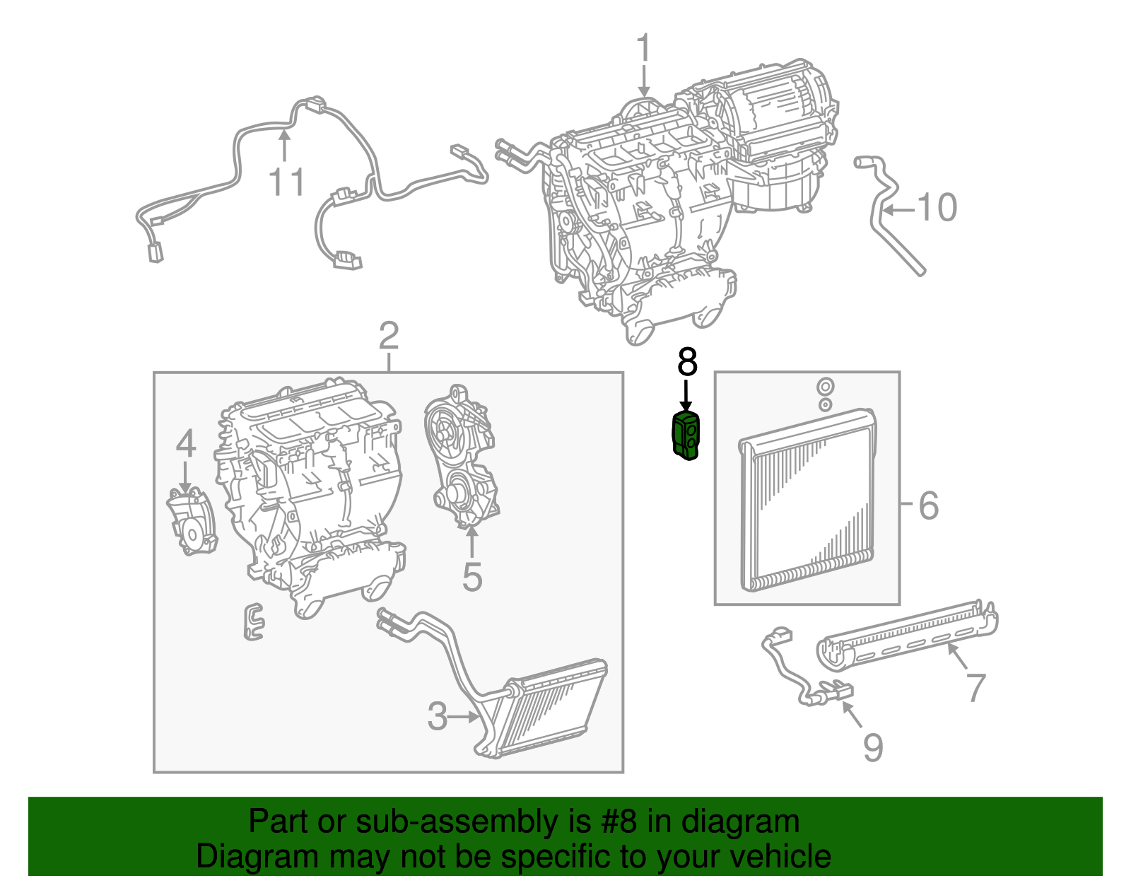 88515-08140 - High-Quality A/C Expansion Valve for 2008-2016 Toyota ...