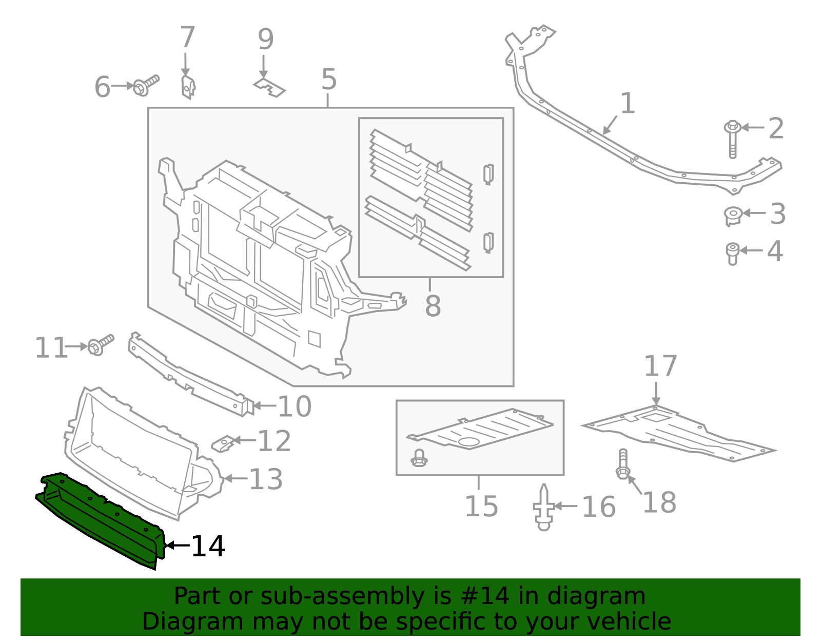 LB5Z-8327-A - Lower Deflector 2020-2024 Ford | AutoNation Parts