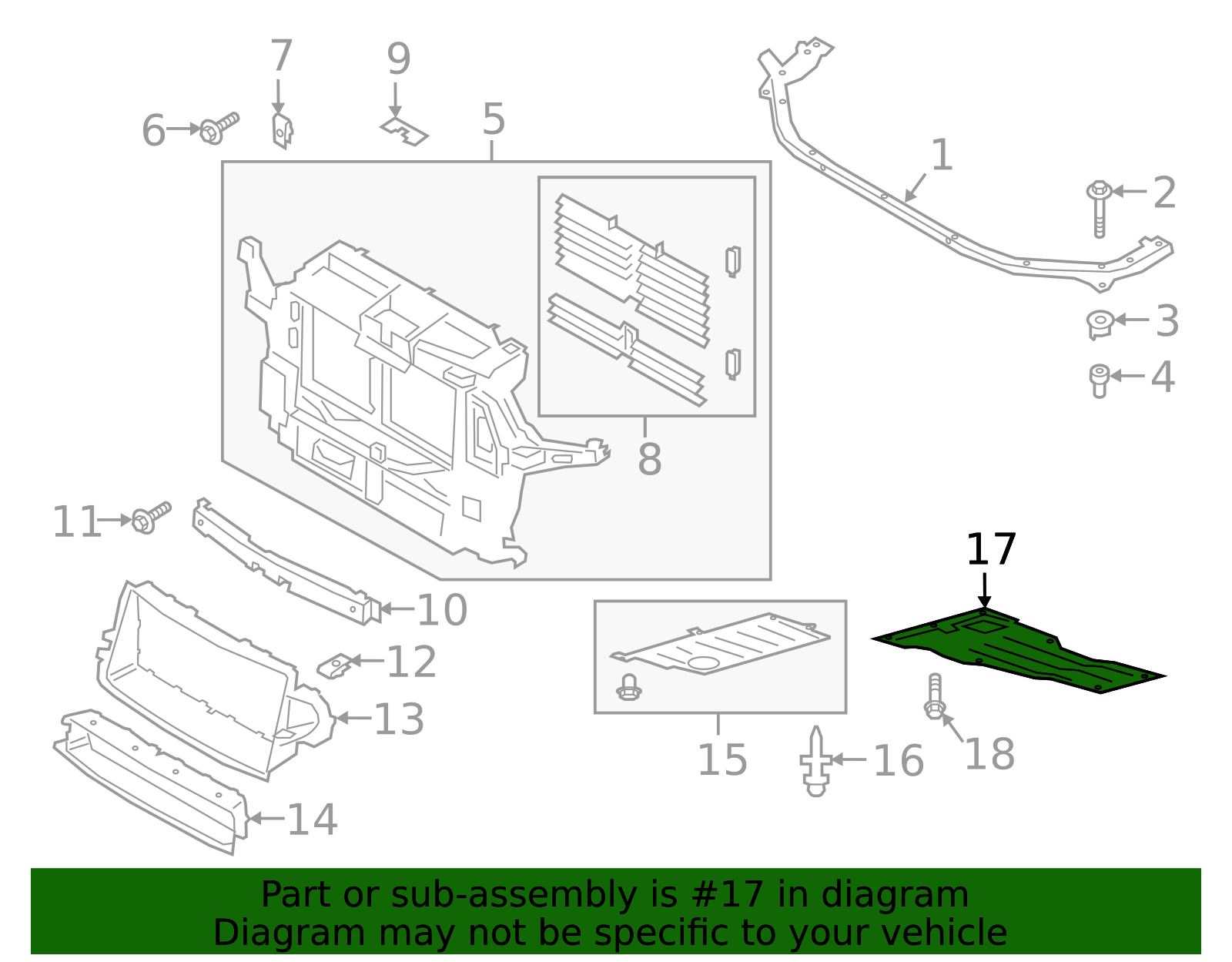 Genuine OEM Ford Part - Skid Plate L1MZ-78001A08-B | Genuine OEM Ford ...