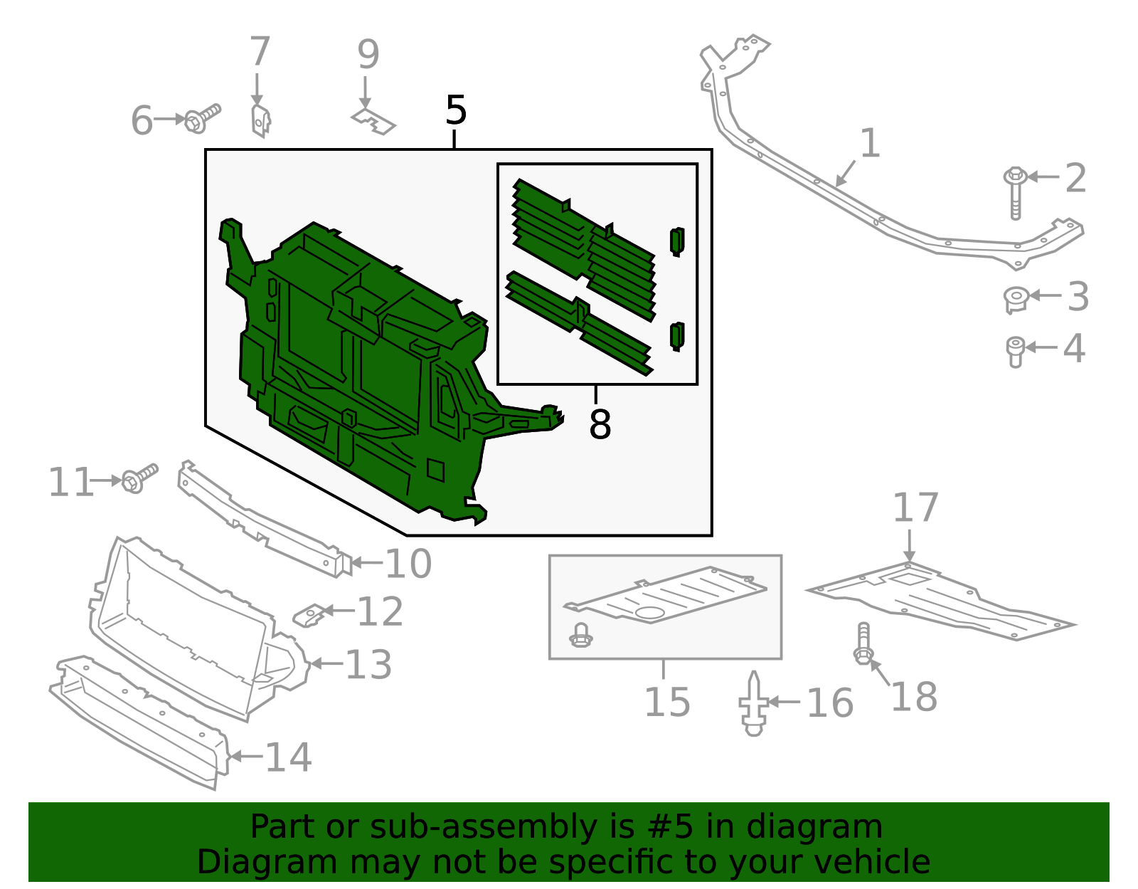 2020-2024 Ford Radiator Support L1MZ-16138-M | OEM Parts Online