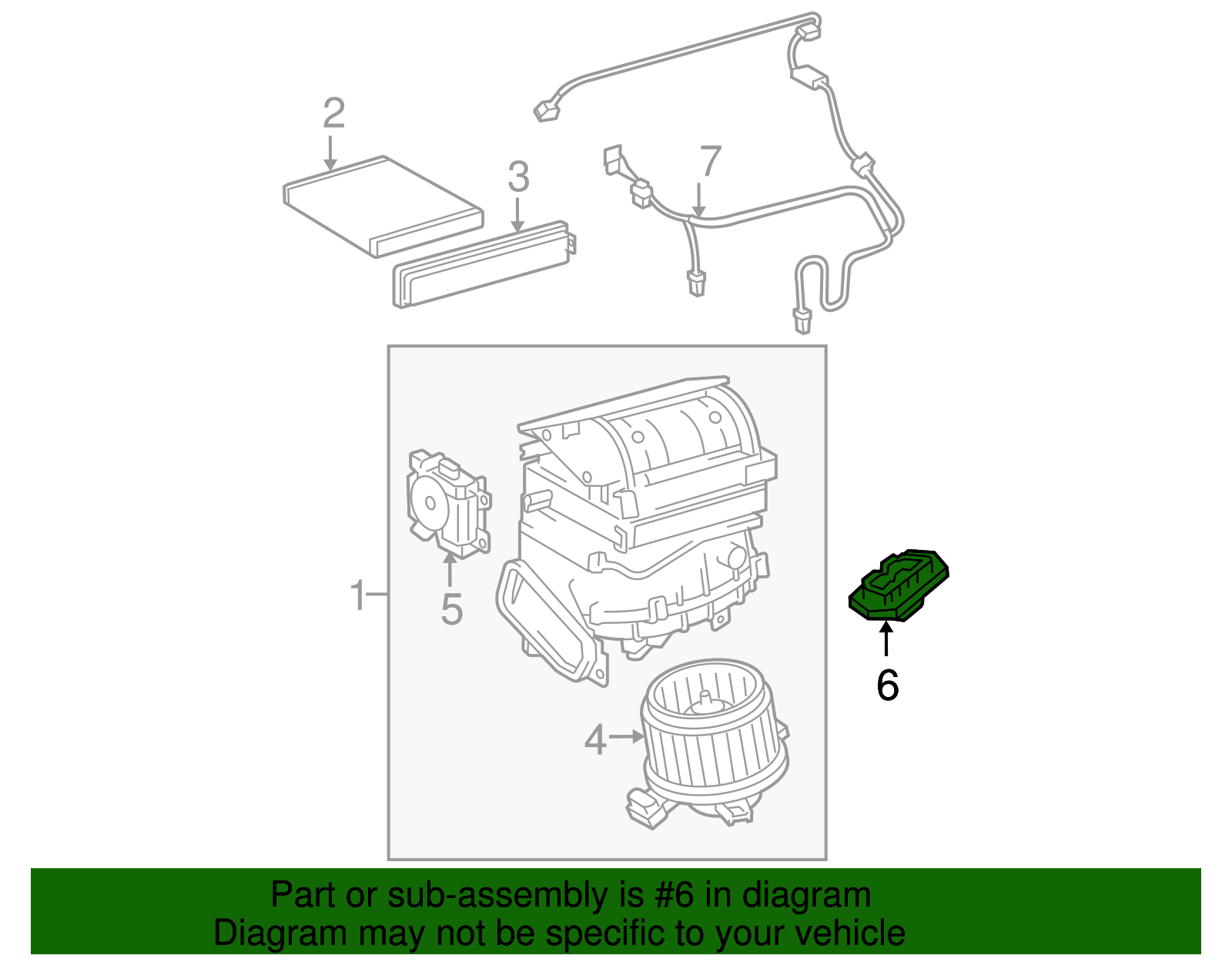 87138-26160 - Resistor - 2006-2018 Toyota | OEMGenuineParts.com