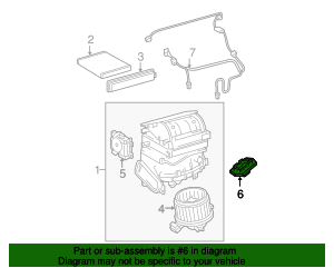87138-26160 - HVAC Blower Motor Resistor 2006-2018 Toyota ...