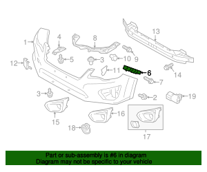 2012-2016 Subaru Impreza Retaining Bracket 57707FJ020 | Subaru Parts Store