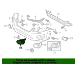 2012-2014 Subaru Impreza Bezel 57731FJ000 | Subaru Parts Store