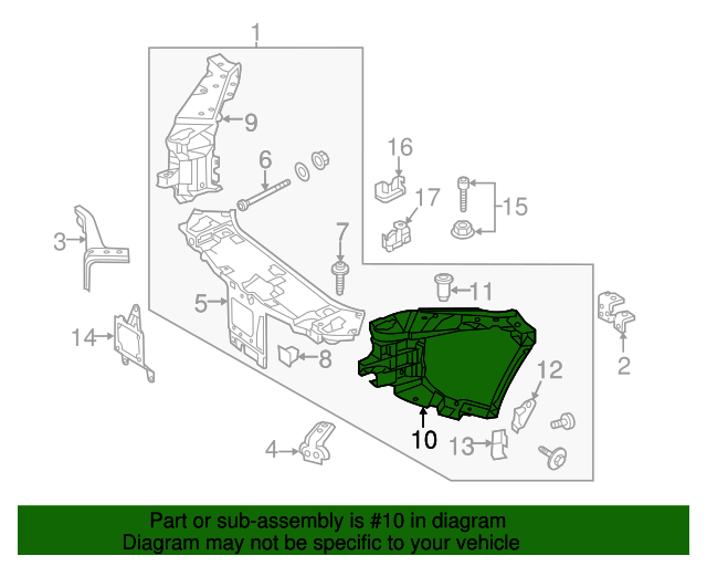 222-620-01-02 - Mount Frame 2014-2020 Mercedes-Benz | Mercedes-Benz USA ...
