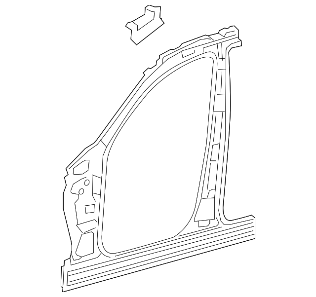 166-630-34-01 - Inner Aper Panel 2012-2019 Mercedes-Benz | Mercedes ...