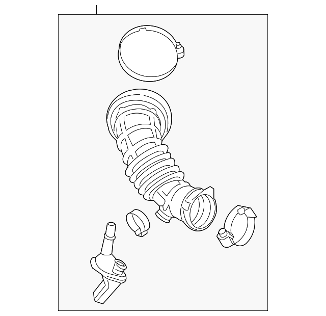 84761167 - Air Cleaner Outlet Duct 2016-2022 GM | Chevrolet Parts Direct