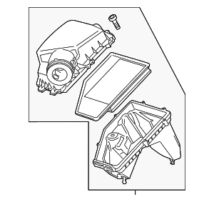 2016-2022 Chevrolet Malibu Air Cleaner 84588871 | GMPartsDirect.com
