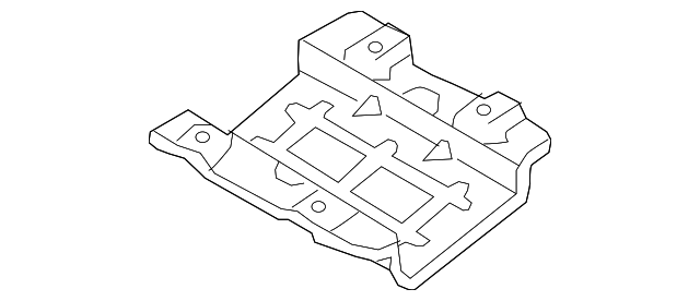 12121-WB002 - 2019-2020 Toyota Yaris - Oil Pan Baffle | Discount Parts ...