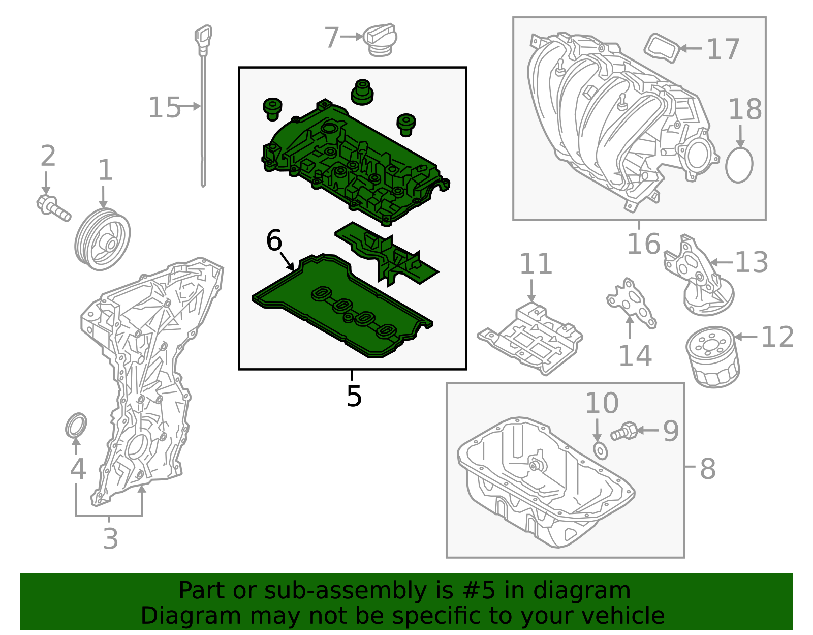 11201-WB002 - 2016-2020 Toyota - Valve Cover | Sparks Parts