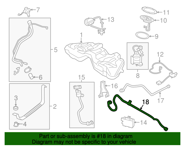 13-90-7-636-138 - Connector Pipe - 2013-2015 BMW | Buy BMW Parts Now