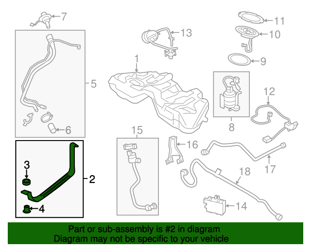 2009-2015 BMW Tension strap 16-11-7-184-963 | AutoNationParts.com