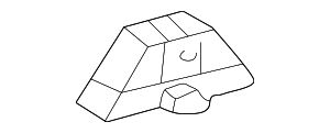 52115-0C010 - Bumper Cover Support Rail (Left, Right, Front) - 2001 ...