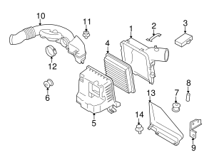 2012-2017 Subaru Lower Case 46052FJ010 | Subaru Parts Store