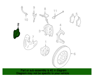 2004-2012 Audi Wheel Bearing 4E0-498-625-D | Audi USA Parts