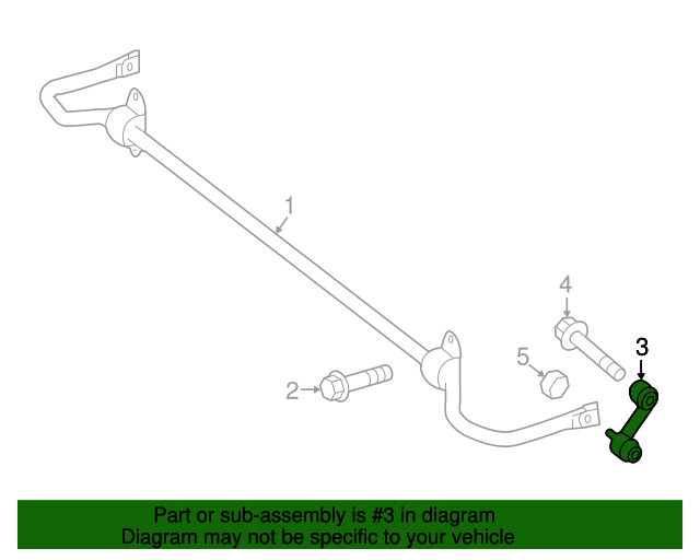 246-320-01-00 - Stabilizer Link 2014-2020 Mercedes-Benz | Mercedes-Benz ...