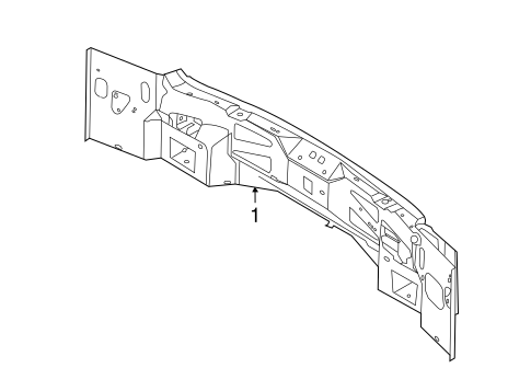 Rear Body for 2011 Ford Edge | Ford Parts Catalog