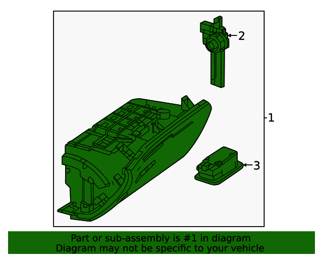 167-680-43-00-8U00 - Glove Box 2020-2023 Mercedes-Benz | Mercedes-Benz ...