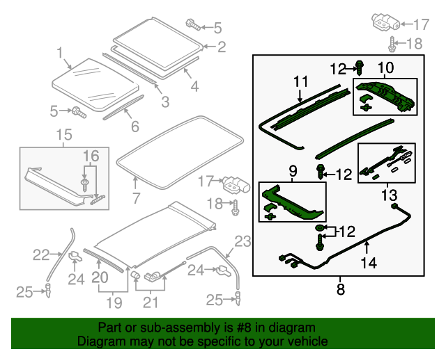 2015-2017 Volkswagen Frame Assembly 5G9-877-049-C | OEM Parts Online