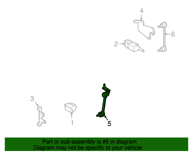230-320-04-89 - Rod 2005-2012 Mercedes-Benz | Mercedes-Benz USA Parts