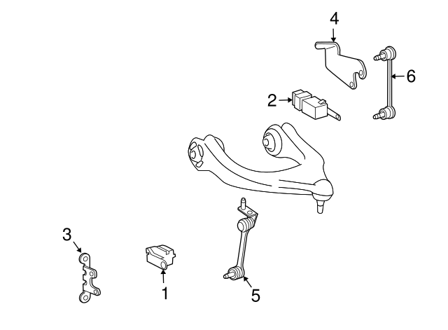 230-320-04-89 - Rod 2005-2012 Mercedes-Benz | Mercedes-Benz USA Parts