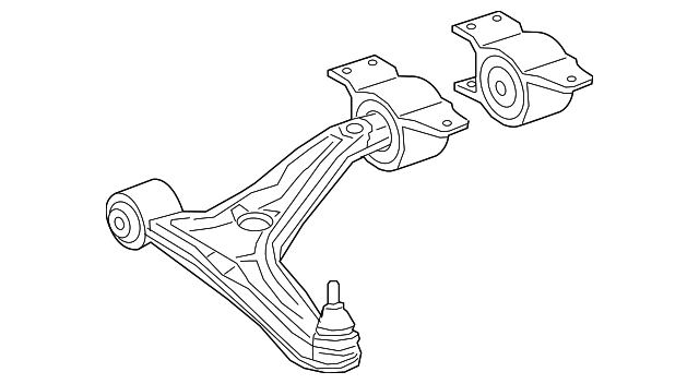 247-330-83-01 - Lower Control Arm 2021-2023 Mercedes-Benz | Mercedes ...