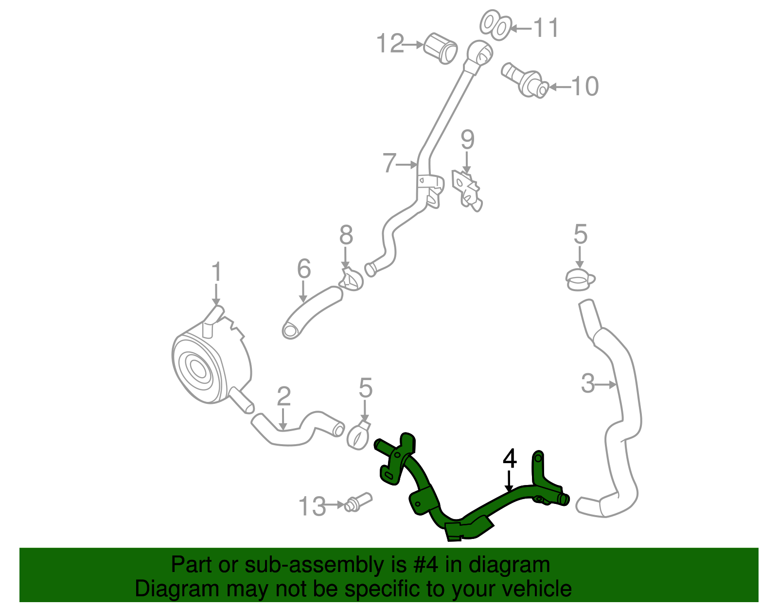 14053-JA13A - 2007-2014 Nissan - Inlet Pipe | Anicra Nissan Parts