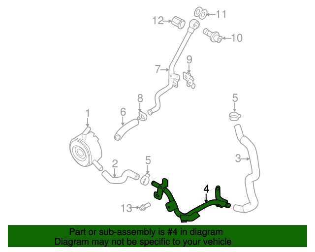 2007-2014 Nissan Inlet Pipe 14053-JA13A | OEM Parts Online