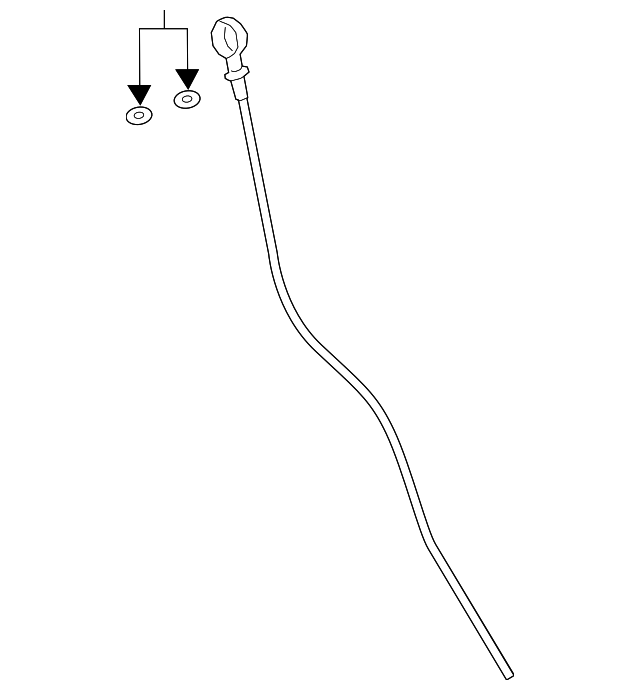 2019-2024 GM Engine Oil Dipstick 12664925 GM | GMPartsDirect.com