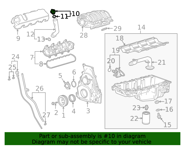 2014-2024 GM Filler Cap 12667313 | OEM Parts Online