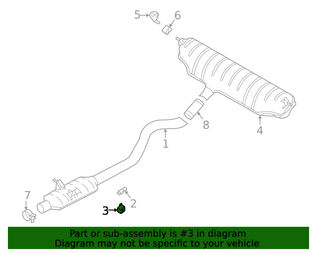 2020-2023 Land Rover Converter & Pipe Insulator LR125106 | OEM Parts Online