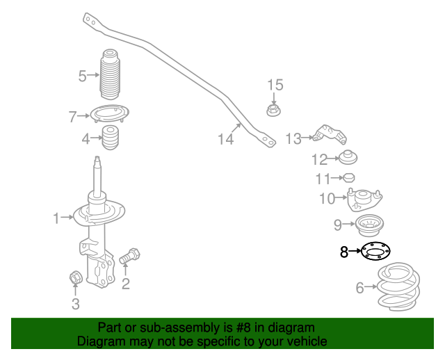 2010-2016 Hyundai Genesis Coupe Coil Spring Insulator 54634-2M000 ...