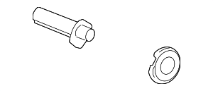 2014-2019 GM Spare Wheel Lock Cylinder Case 22979267 | Auto Parts Express