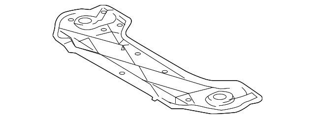 51442-0E040 - Radiator Support Splash Shield - 2010-2013 Toyota ...