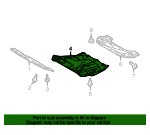 Toyota Center Shield Part# 514400e041 | Toyota Of Colorado Springs Parts