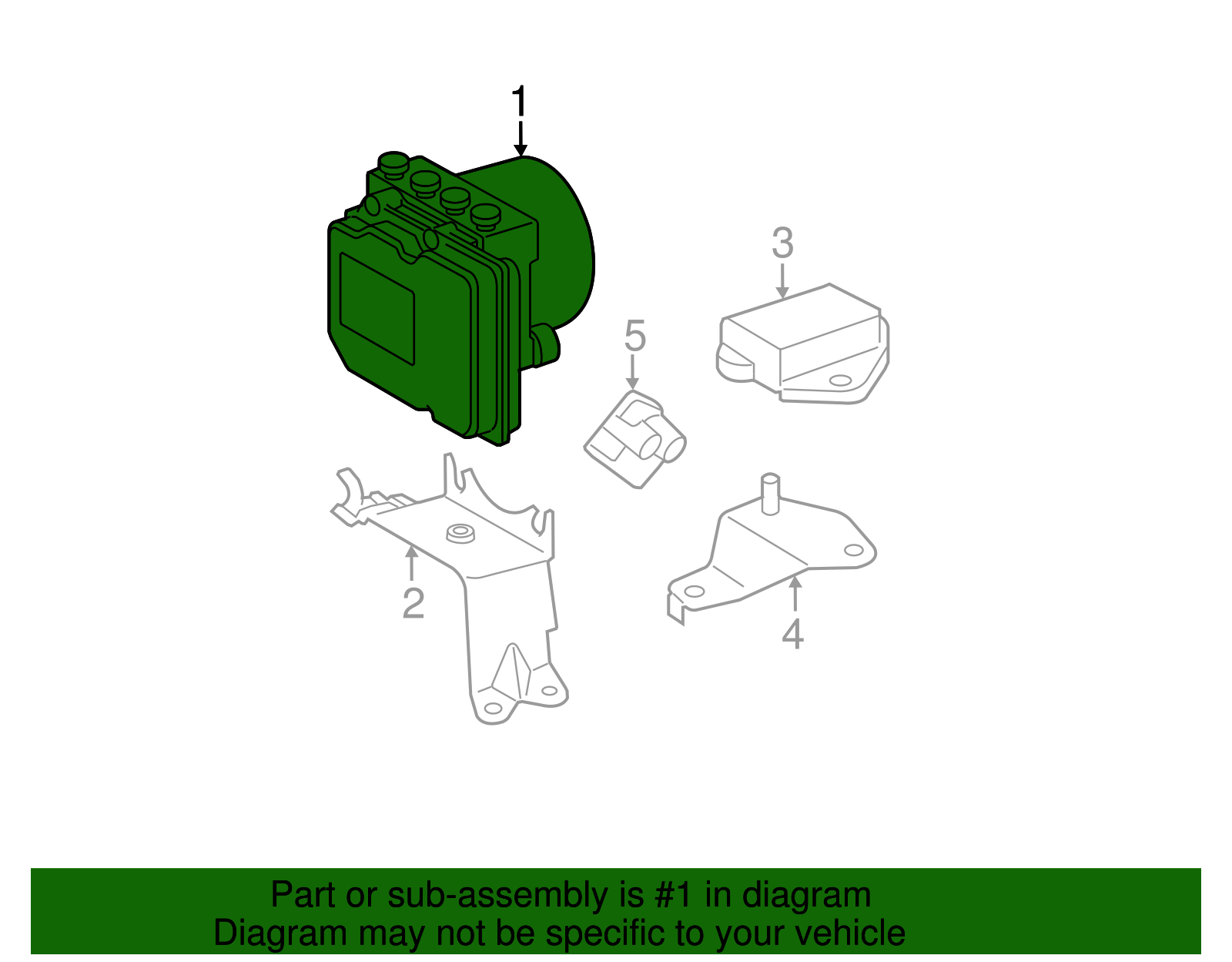 44050-06070 - ABS Modulator Valve 2007-2009 Toyota Camry | Longo Toyota ...