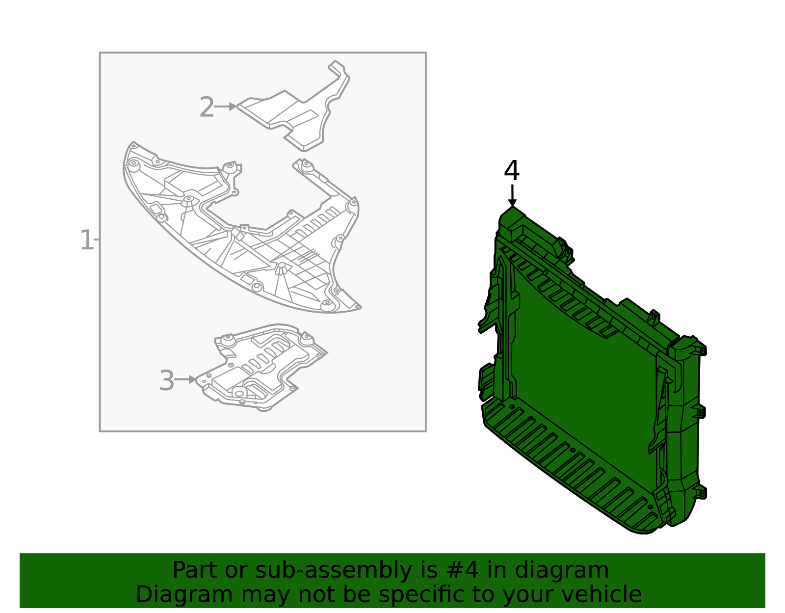 29135-R5700 - Air Guide 2021-2023 Kia Sorento | Kia.Parts Store