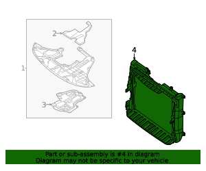 29135-R5700 - Air Guide 2021-2023 Kia Sorento | Kia.Parts Store