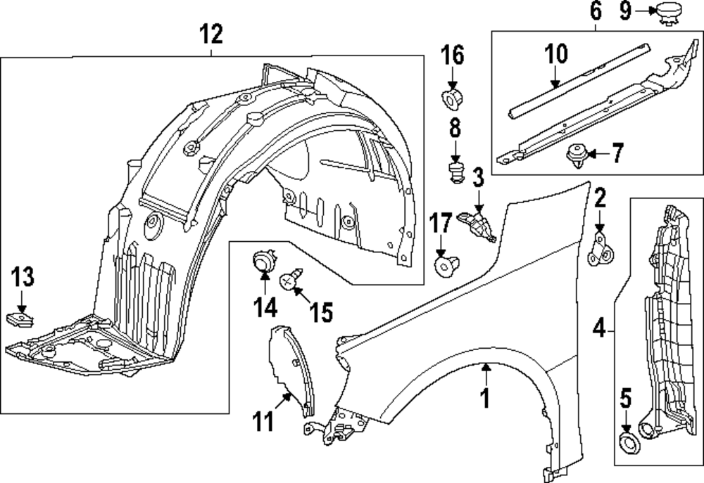 2023-2025 Honda Accord Spacer 71232-30A-A01 | Honda Factory Parts
