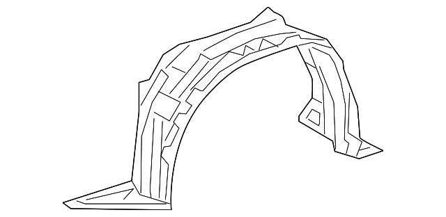 53805-76020 - Fender Liner 2019-2024 Lexus | Longo Lexus Parts