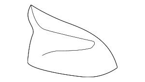 51167466196 - 2018-2023 BMW Mirror Cover (51-16-7-466-196) | BMW of ...